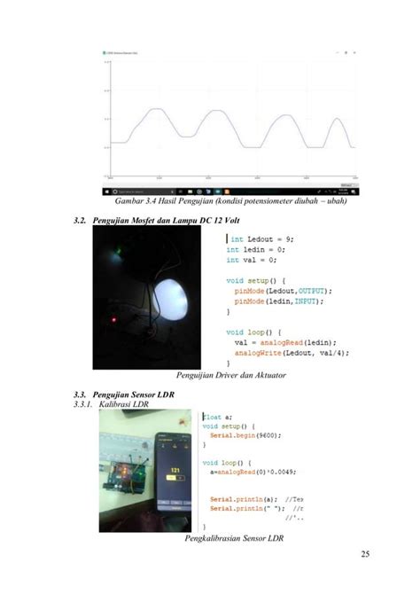 Perancangan Sistem Kendali Pid Intensitas Cahaya Dengan Arduino Uno Mosfet Dan Ldr Pdf
