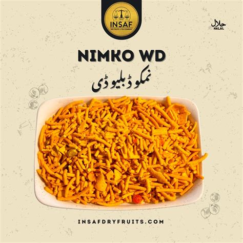 Buy Best Quality Nimko Wd نیمکو In Pakistan Insaf Dry Fruits And Tea Company