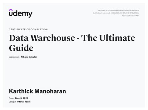 karthick manoharan on linkedin udemy course completion certificate