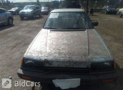 1984 Honda Accord 1800 Jhmad5328ec065010 Bid History Bidcars