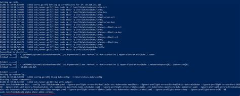kubeadm init error running command process exited with status 1 make
