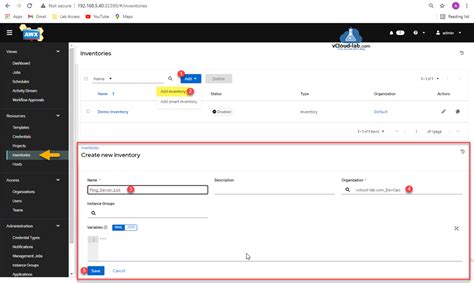 Step By Step Guide To Configure First Project Job Template On Ansible Awx Tower Vgeek Tales