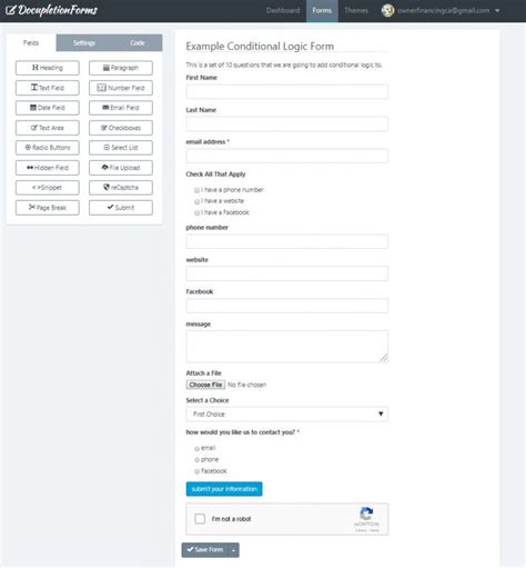 How To Set Conditional Logic Rules In A Form Docupletionforms Com