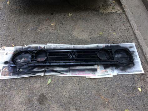 Решетка радиатора, реплика. — Volkswagen Golf Mk2, 1,6 л, 1986 года ...