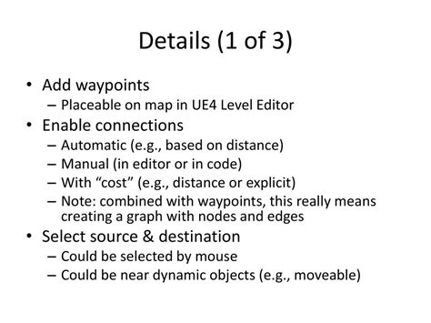 Project Pathfinding Imgd 4000 Due March 28th 1159pm Ppt Download