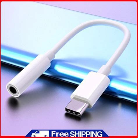 MM TO TYPE C Adapter Portable Type C To Mm Aux Adapter For Smart Phone PicClick UK