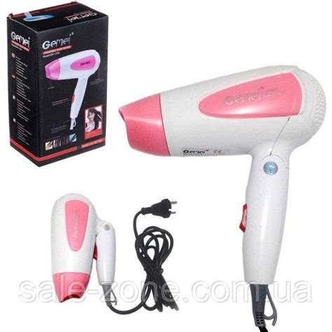 Фен Дорожный Складной Gemei GM-1756 1200Вт — Купить Недорого на Bigl.ua ...