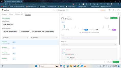 Ayush Hurkat On Linkedin Problemsolved3 Leetcode Codingjourney