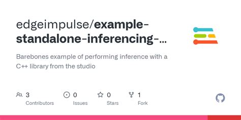 Github Edgeimpulse Example Standalone Inferencing Cmake Barebones