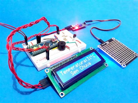 Sensor De Chuva Arduino Em Alarme Para Automação Blog Usinainfo