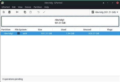 gparted partitioning still used space support manjaro linux forum