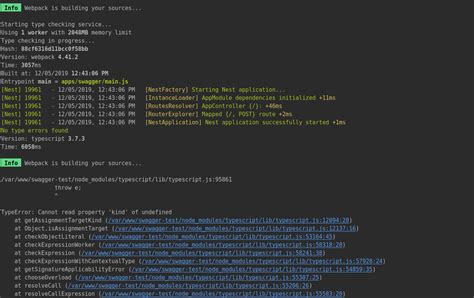 New Swagger Plugin Errors With Nest Monorepo · Issue 409 · Nestjs
