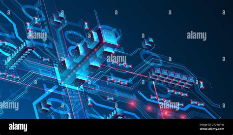 Isometric Big Data Concept Database Abstract Technology Background