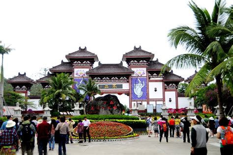 美丽三亚浪迹天涯四南山寺 尼康 D90 配18 200mm II镜头 样张 PConline数码相机样张库