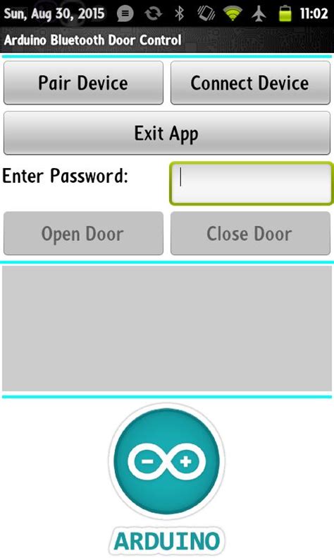 android based bluetooth controll password protected smart door lock ~ arduino tutorial