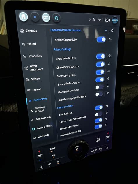 [possible solution] intermittently missing connectivity settings macheforum ford mustang