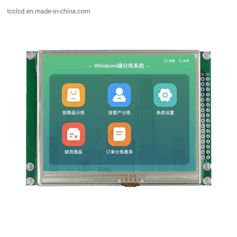 35 Inch 320240 Panel 816 Bit Parallel Tft Lcd Display With Resistive