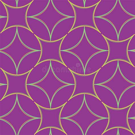 Geometric Abstract Seamless Pattern Extended Stock Vector