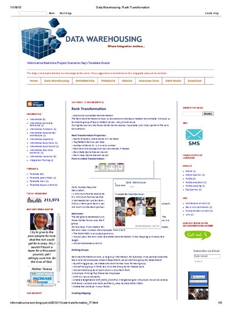 Rank Transformation Pdf Sql Oracle Database
