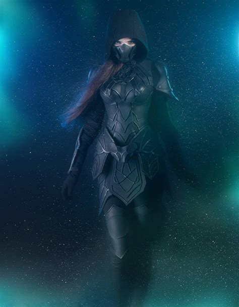 Dark Star Female Armor Elder Scrolls Skyrim Character Art