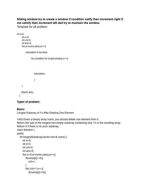 Sliding Window Pdf Computer Science Mathematics