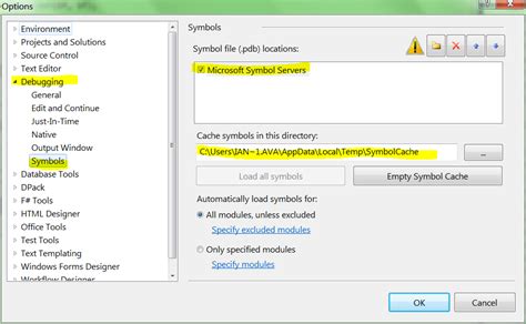 Visual Studio How Do You Enable Enable NET Framework Source Stepping Stack Overflow