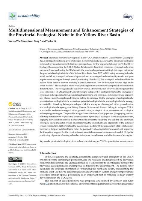 Pdf Multidimensional Measurement And Enhancement Strategies Of The