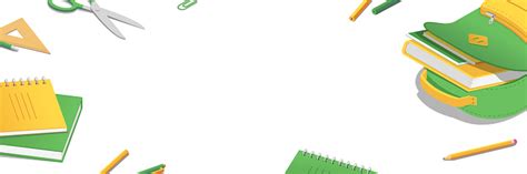 학교용품 및 배낭 아이소메트릭이 있는 배너와 학교로 돌아가기 위한 텍스트용 빈 공간 3차원 형태에 대한 스톡 벡터 아트 및 기타