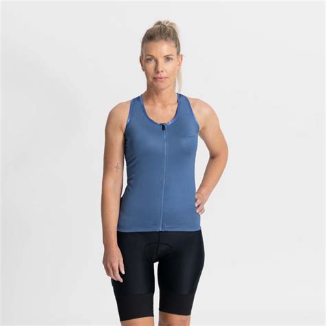 Rogelli Abbey Tanktop Navy - 239,00 : Cykelgear.dk - Cykelgear.dk