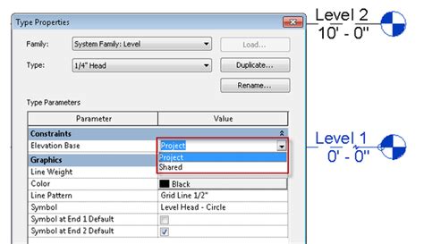 Revit Changing The Level Elevation Without Moving The Level IMAGINiT Technologies Support Blog