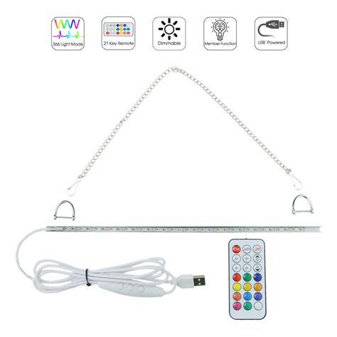 Addressable LED Bar USB Powered DIY Acrylic Sign TDL U