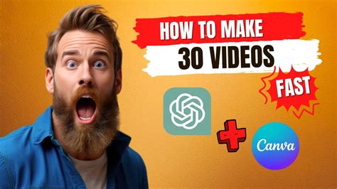 How To Make Videos With Canva And ChatGPT YouTube