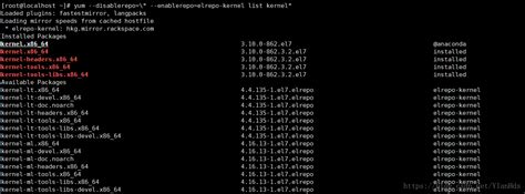 centos 7 升级内核 abrt addon kerneloops csdn博客