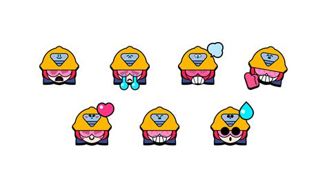 Brawl Stars Emotes 30 Images Behance