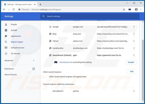 GameSearch Browser Hijacker Simple Removal Instructions Search Engine Fix Updated