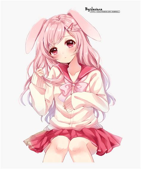 Cute Anime Bunny Girl Hd Png Download Transparent Png Image Pngitem
