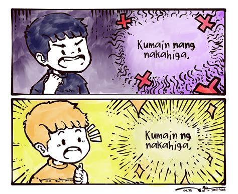 Use Nang And Ng Wisely Credits To Art Of Jared Klein R Philippines