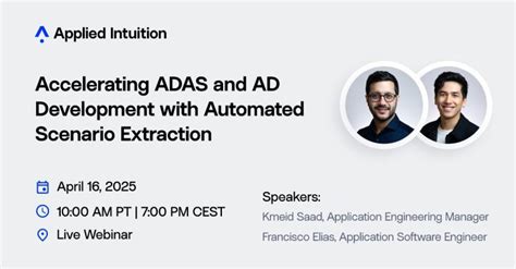 Accelerating Adas And Ad Development With Automated Scenario Extraction Event Applied