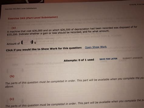 Solved Exercise 242 Part Level Submission 111918 859