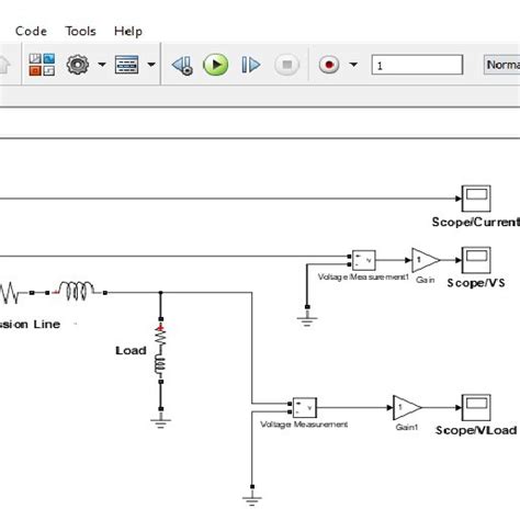 voltage simulation result in simulink matlab download scientific diagram