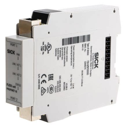 FX0 GPNT00000 Sick Flexi Soft FX0 Profinet IO Gateway 24 V Dc 701 9219 RS Components