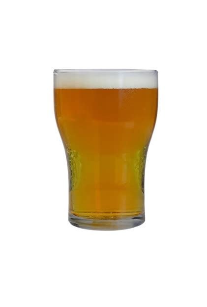Premium Photo Beer Glasses On White Backgrounds