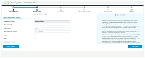 Web User Interface Configuration Guide Catalyst 9000 Switches