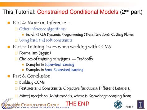 Ppt Constrained Conditional Models For Natural Language Processing