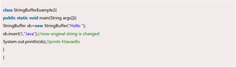 Java Stringbuffer Replace Method Example Substring Replacement In Java