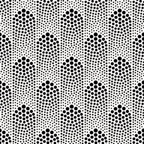 Seamless Dots Pattern Stock Vector Illustration Of Black 51260761