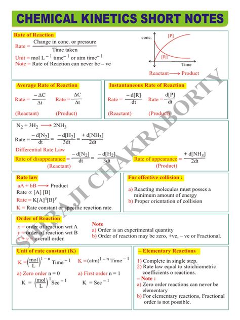 Chemical Kinetics 1 Pdf Reaction Rate Chemistry