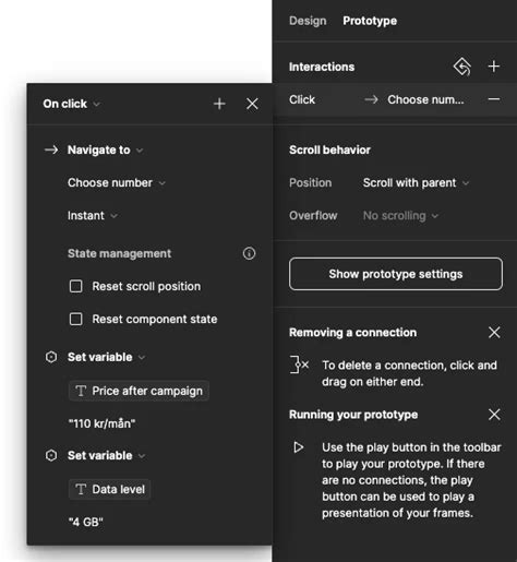 How Do I Set Multiple Variables On Click Figma Forum