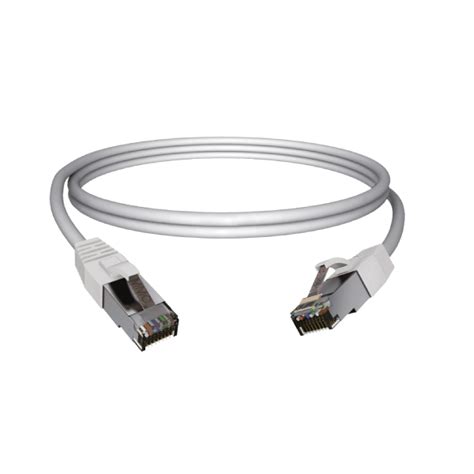Patch Cord Cat6a 10gbit S S Ftp Lszh Gris 2 M