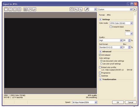 Export Screen Shows A Solid Black Area Instead Of My Graphic Image Why CorelDRAW X